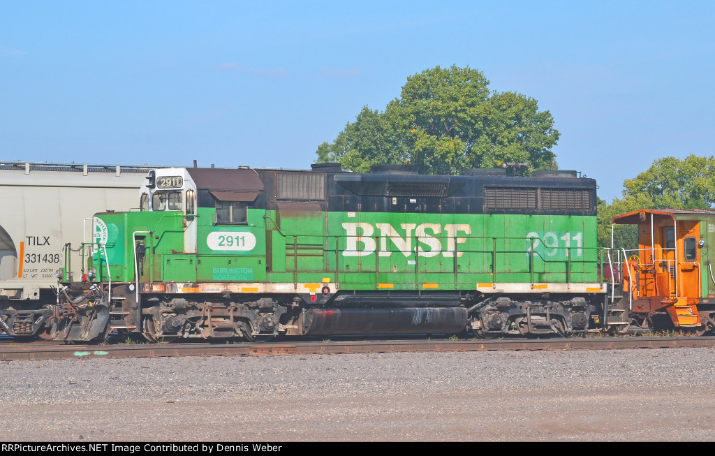 BNSF 2911, BNSF LaCrosse Yard.